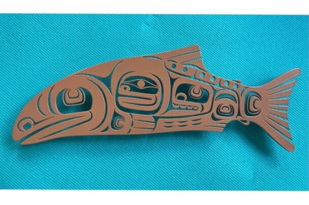 Master Carver Dempsey Bob Donates Salmon Art Piece to Prince Rupert ...